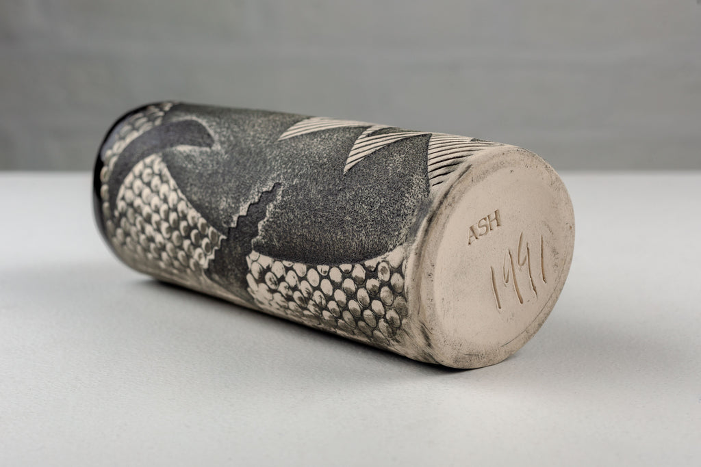 Post-modern Vase Handmade by ASH WORKS High-Fired Porcelain Vase, NY U ...